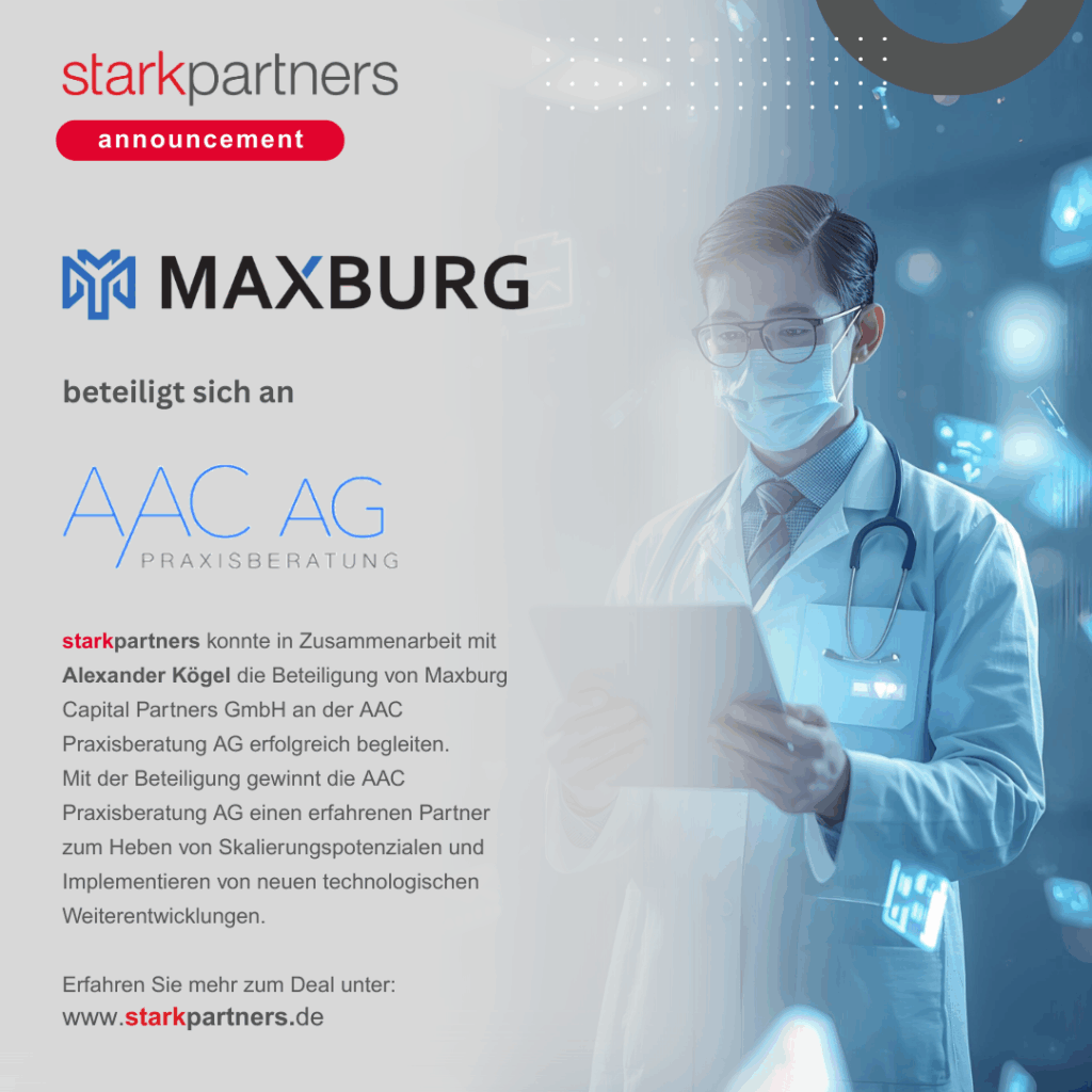 Maxburg Capital Partners GmbH beteiligt sich an der AAC Praxisberatung AG